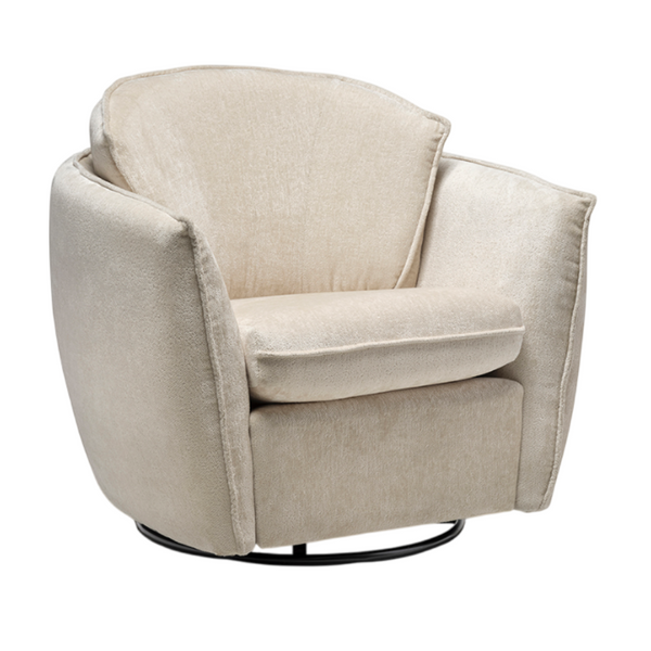 Luna Swivel Accent Chair - Beachcomber Home Leisure
