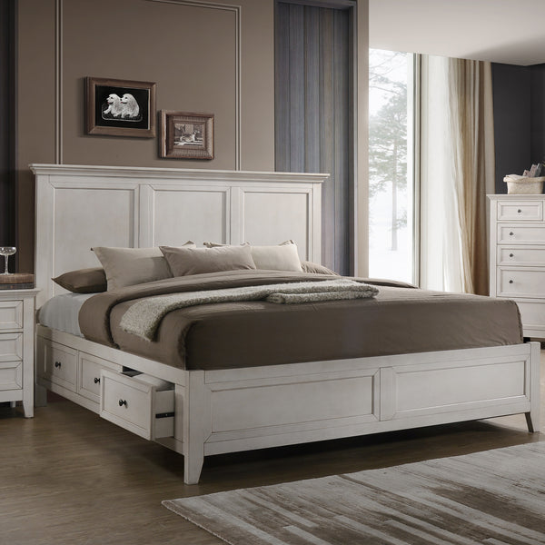 San Mateo King Storage Bed - Beachcomber Home Leisure